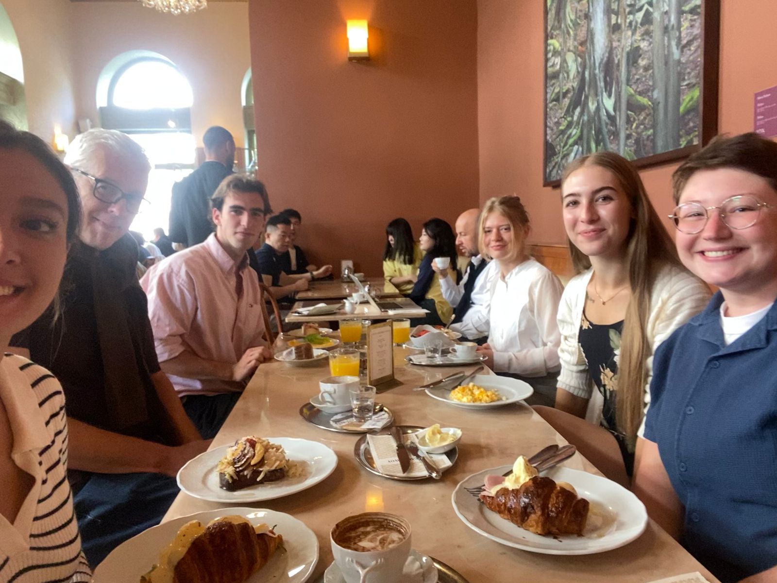 Breakfast at Café Savoy – Prague Study Abroad – Fall 2023