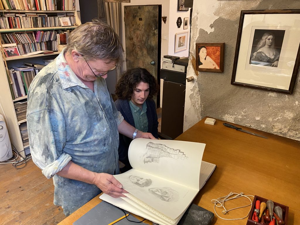 Final Printmaking Workshop – Prague Study Abroad – Fall 2023